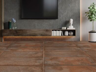 Pavimento color ruggine: idee e tendenze