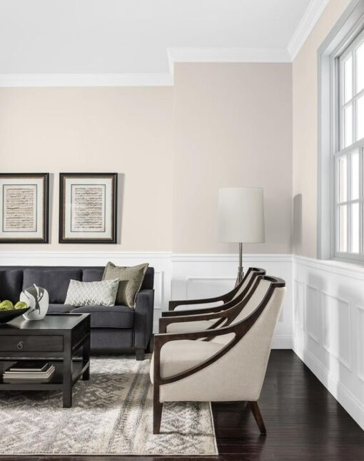 Pareti di casa color champagne: idee
