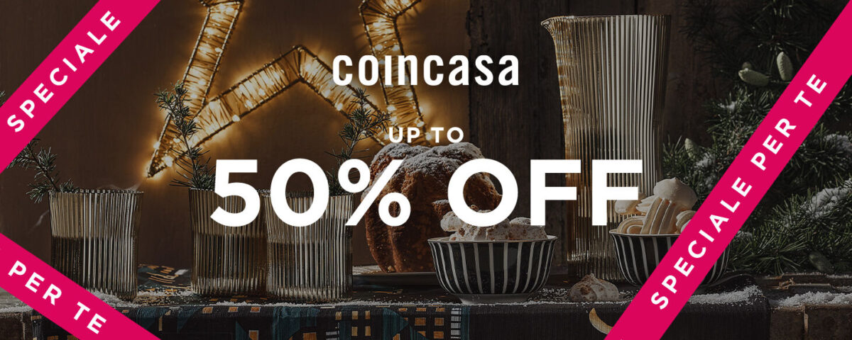 Porta in tavola l’eleganza con i decanter e le caraffe Coin Casa in super sconto