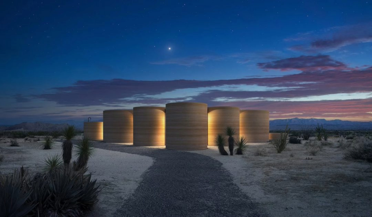El Cosmico, il primo hotel stampato in 3D verrà costruito in Texas